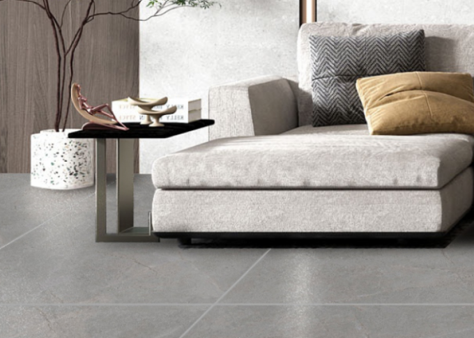 Elegant 6 Pattern Marble Look Ceramic Floor Tile With Water Absorption 0.5%