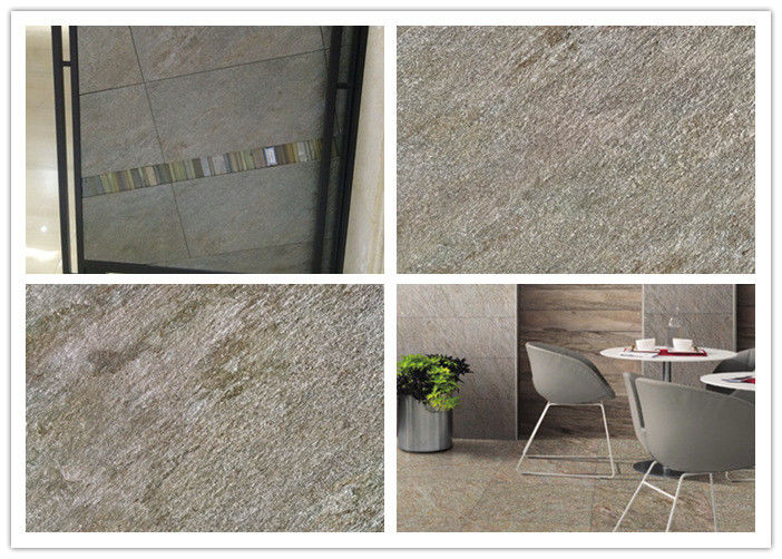 Grey Warning Track Indoor Porcelain Tiles Flooring For Blind Tactile ...