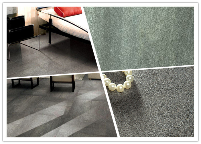 Interior Stone Look Porcelain Tile 600*600 Mm Size Compression ...