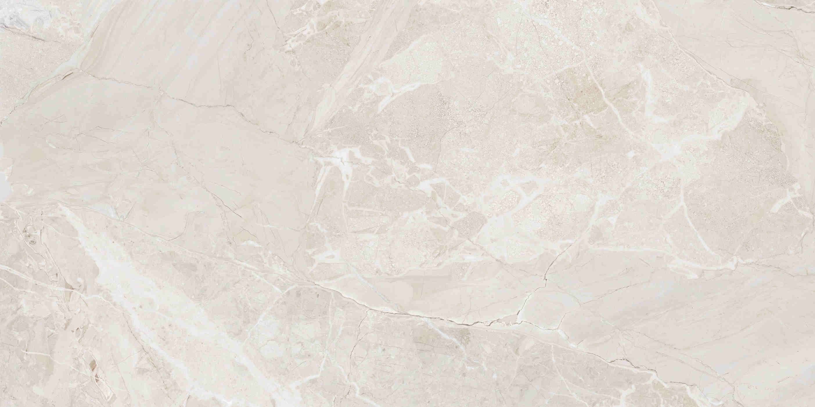 Braccia Beige Marble Look Porcelain Tile Smooth Texture Three Dimensional