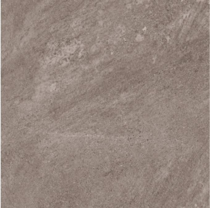 Deep Maroon Color Living Room Porcelain Floor Tile Thickness 9.5mm Durable